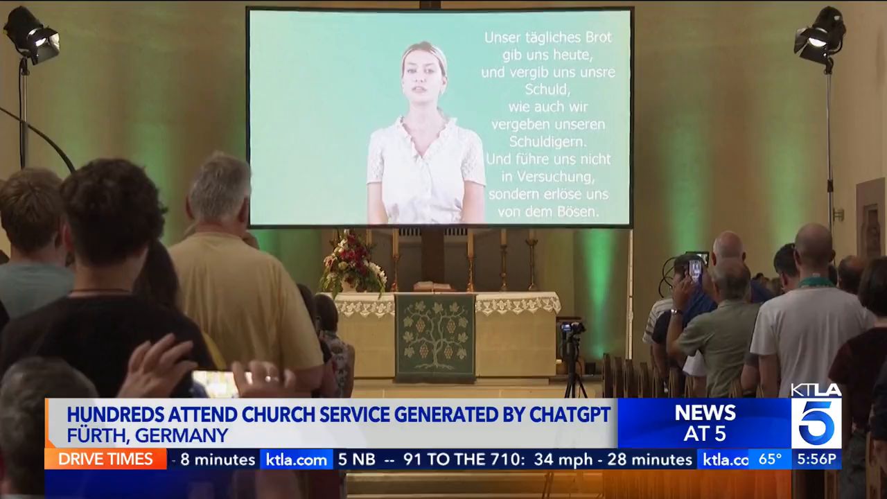 AI-Powered Chatbot Leads Church Sermon in Germany, Garnering Attention ...