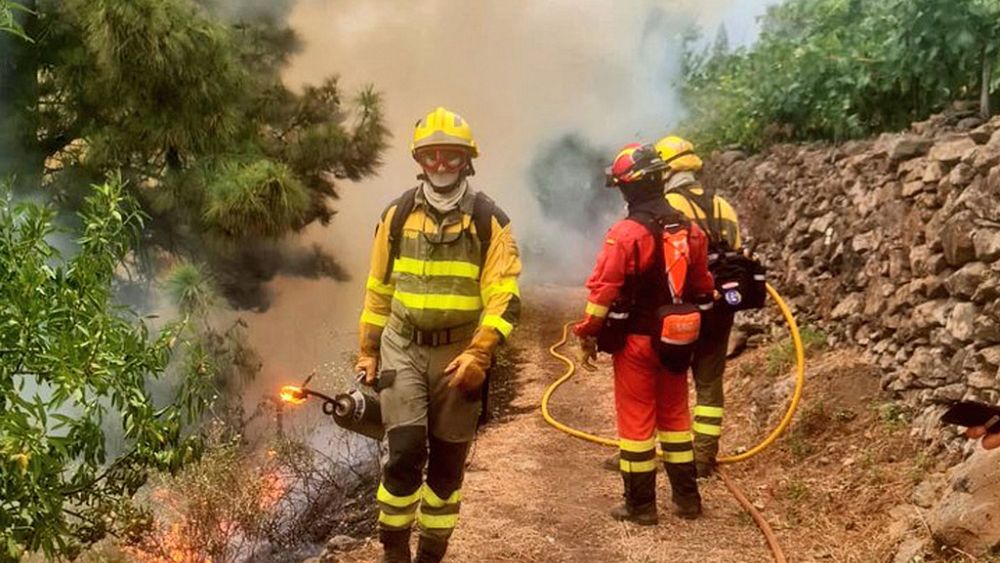Record Breaking Heat Wave Sparks Wildfires Across Mediterranean