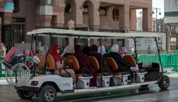 Electric Carts Ease Pilgrimage for Elderly and Disabled at Prophet's ...