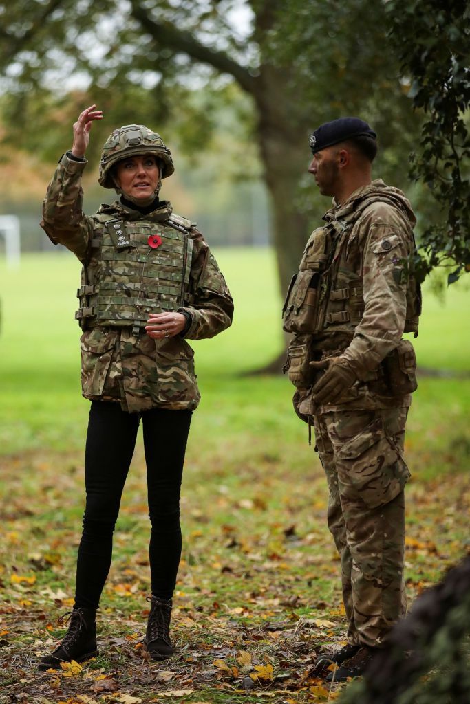 Kate drives armoured vehicle in role as Colonel-in-Chief - London Daily
