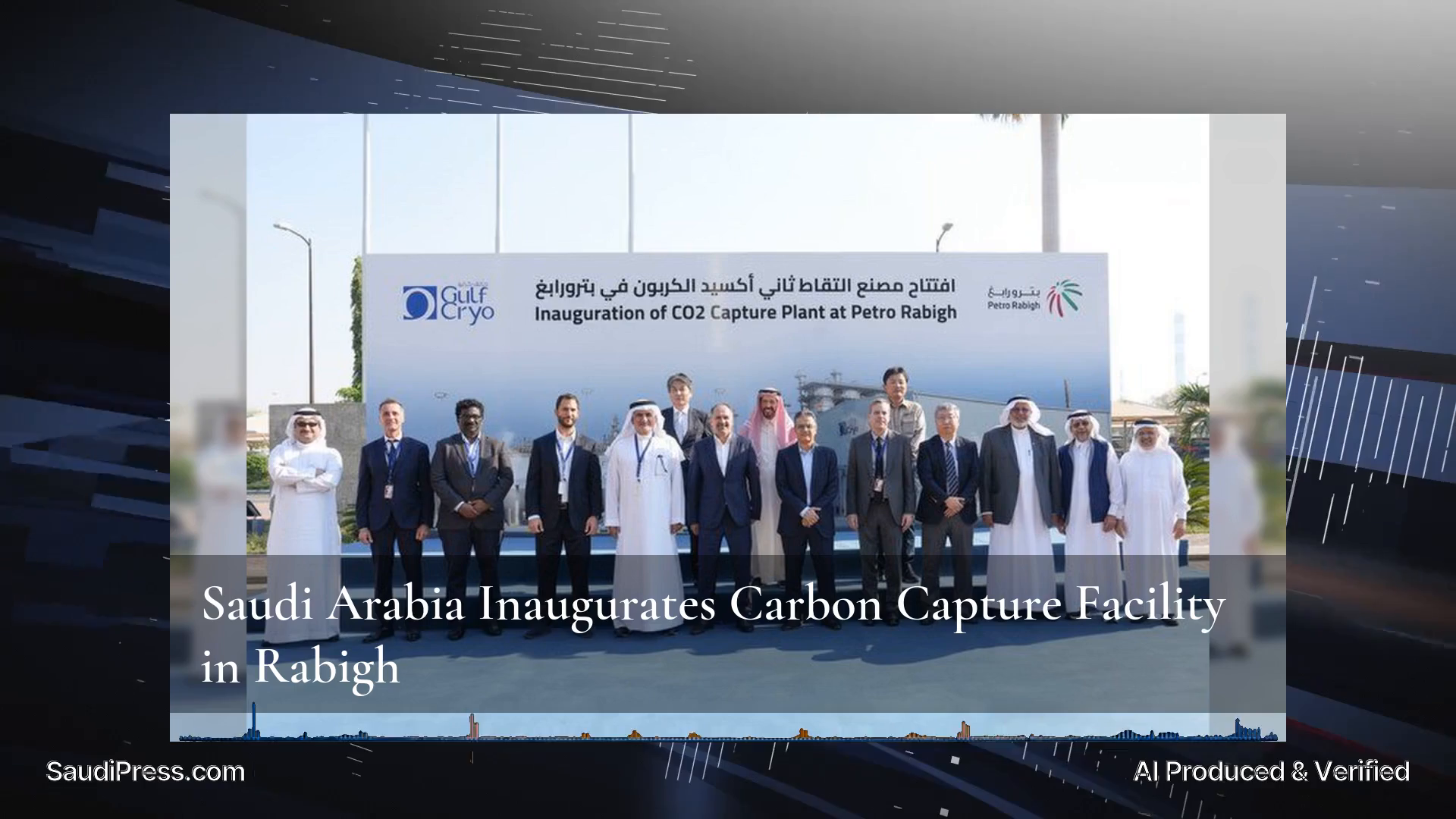 Saudi Arabia Inaugurates Carbon Capture Facility in Rabigh - Saudi Press