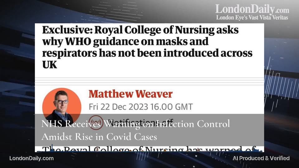 NHS Receives Warning on Infection Control Amidst Rise in Covid Cases ...