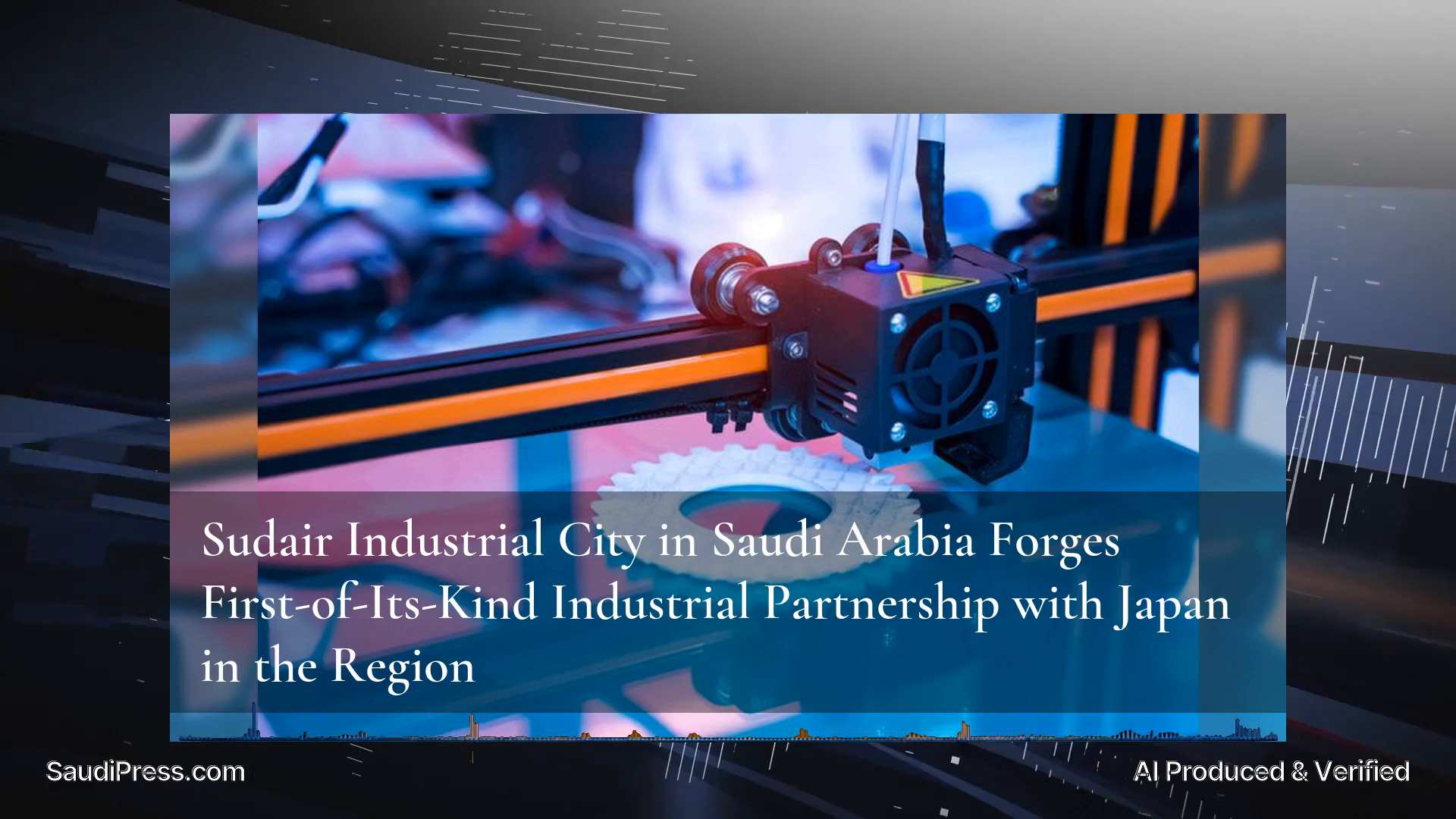 Sudair Industrial City in Saudi Arabia Forges First-of-Its-Kind ...