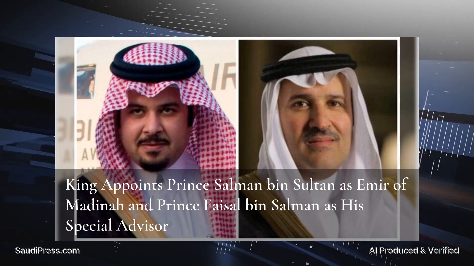 King Appoints Prince Salman bin Sultan as Emir of Madinah and Prince ...