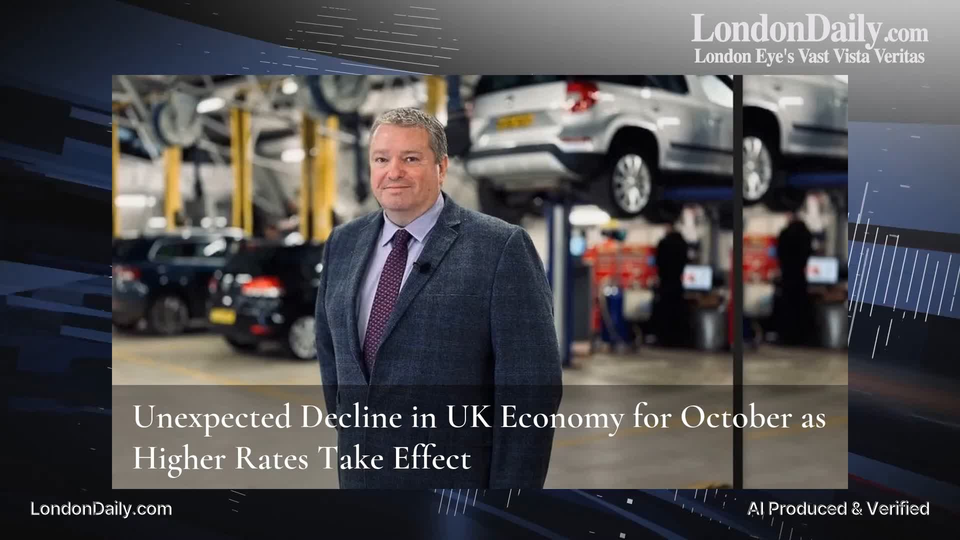 Unexpected Decline in UK Economy for October as Higher Rates Take ...