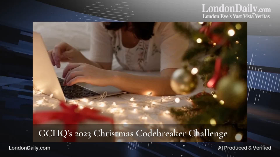 GCHQ's 2023 Christmas Codebreaker Challenge - London Daily