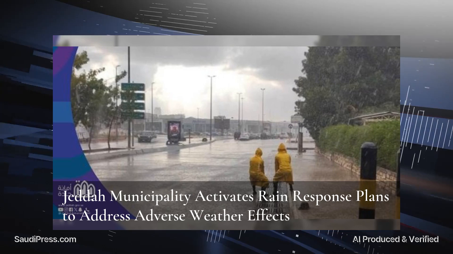 Jeddah Municipality Activates Rain Response Plans to Address Adverse ...