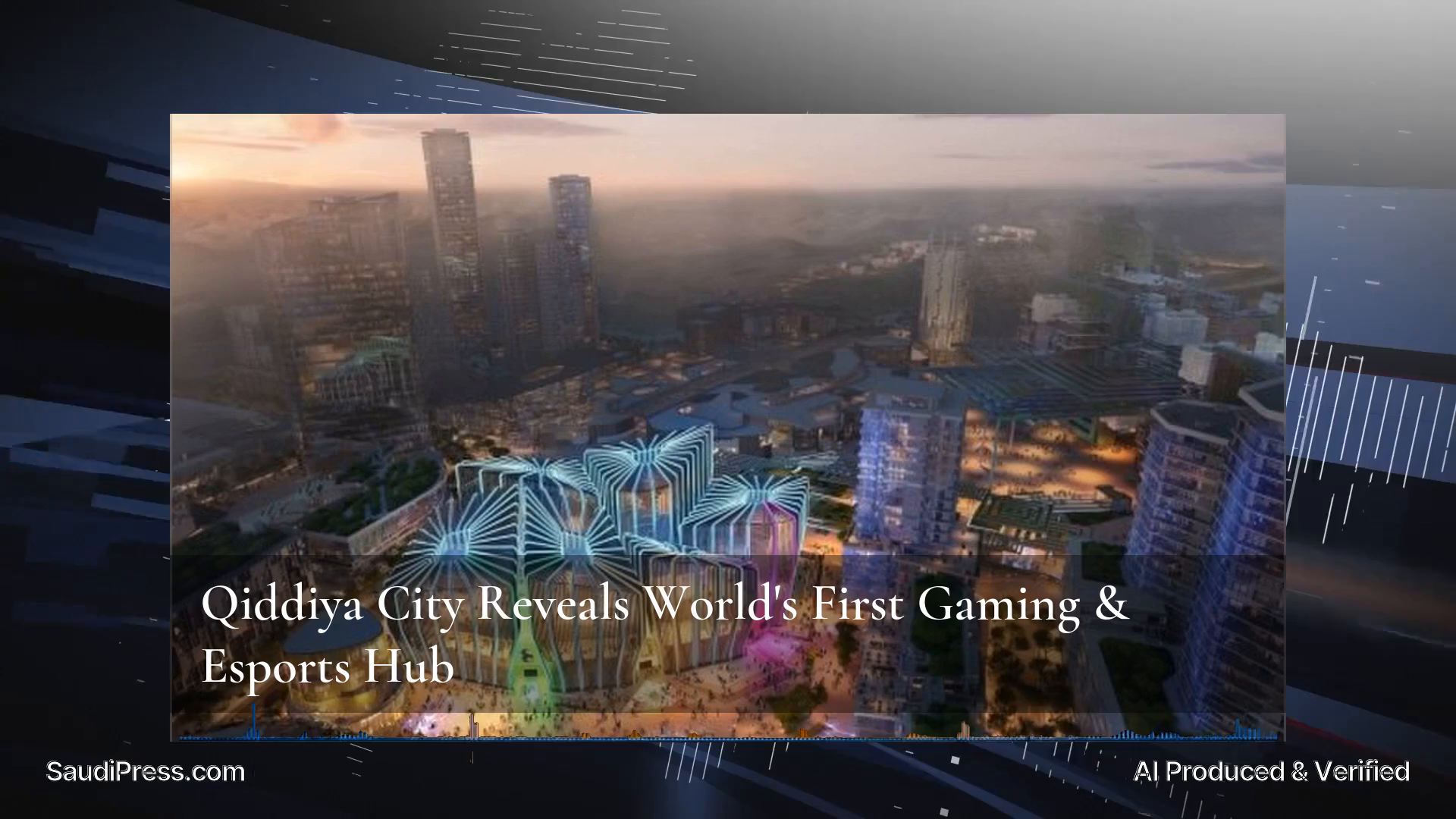 Qiddiya City Reveals World's First Gaming & Esports Hub - Saudi Press