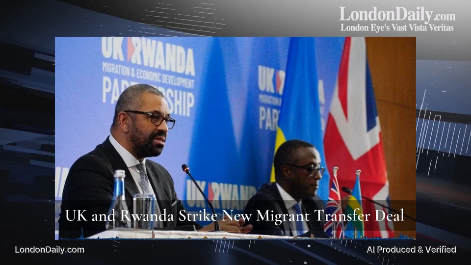 UK and Rwanda Strike New Migrant Transfer Deal - London Daily