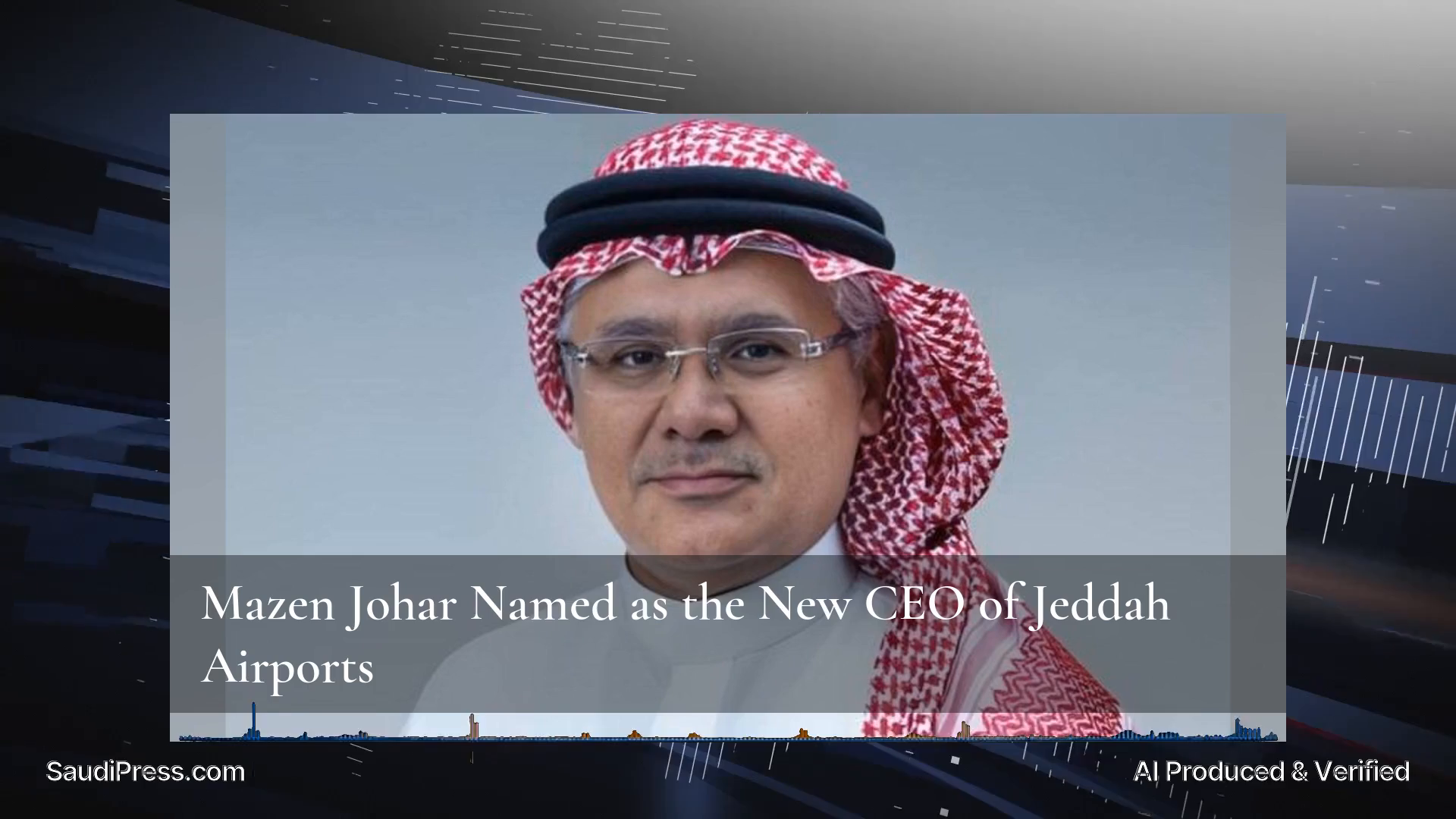 Mazen Johar Named as the New CEO of Jeddah Airports - Saudi Press