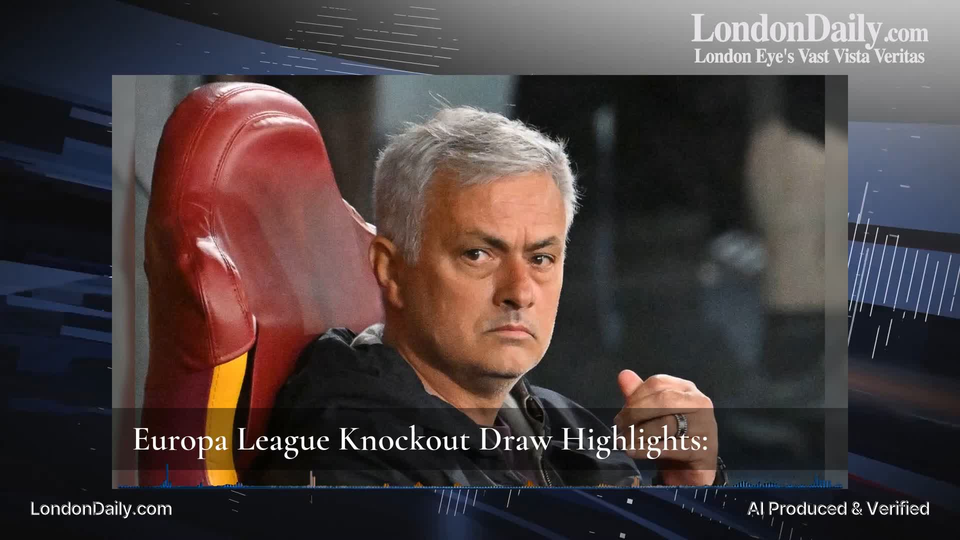 Europa League Knockout Draw Highlights: - London Daily