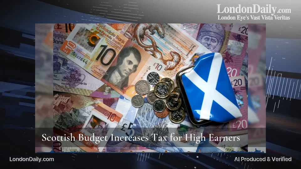 Scottish Budget Increases Tax for High Earners - London Daily