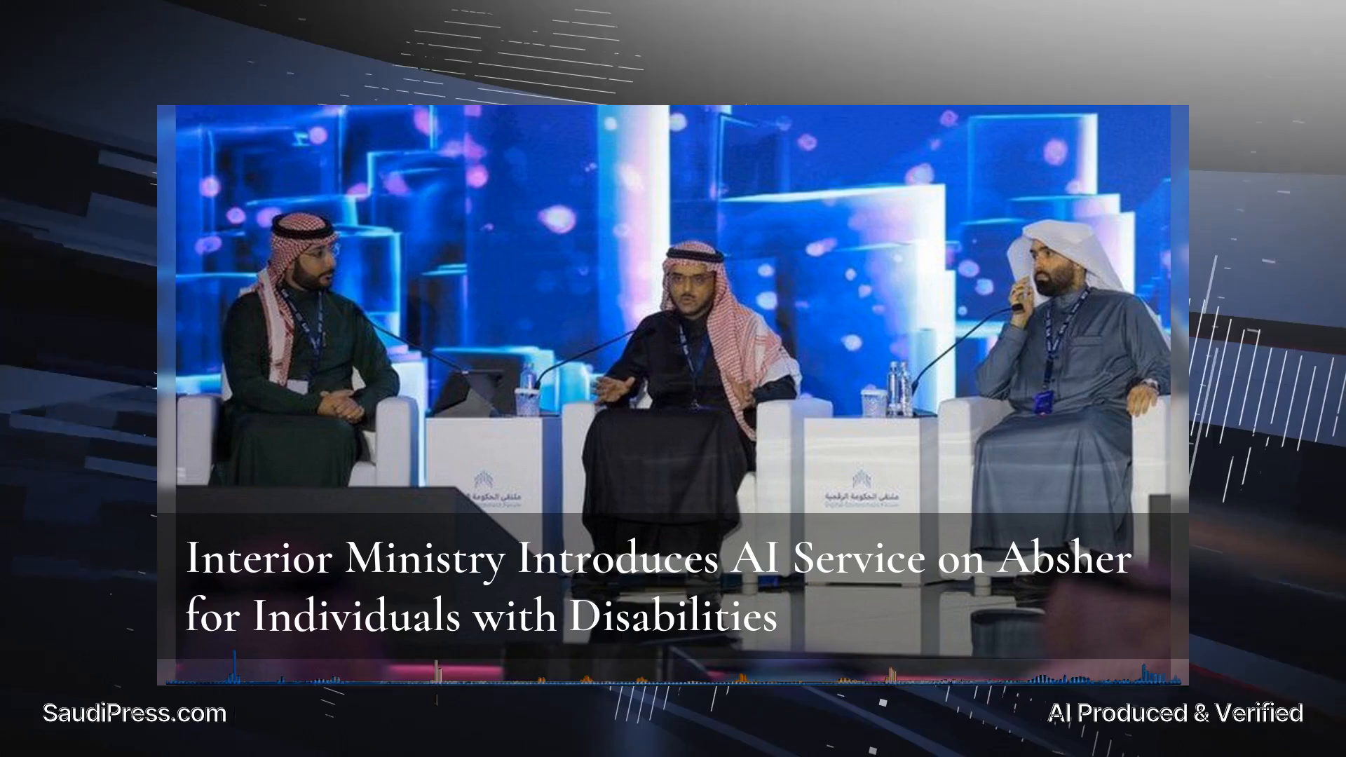 Interior Ministry Introduces AI Service on Absher for Individuals with ...