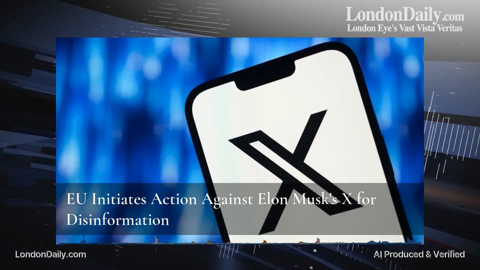 Eu Initiates Action Against Elon Musks X For Disinformation London Daily