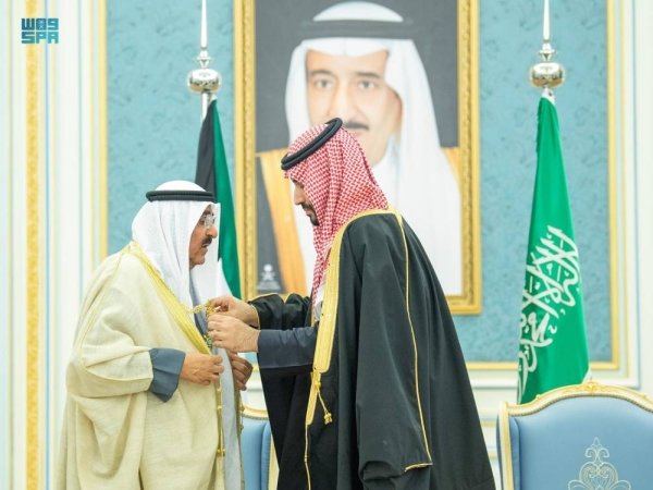 Crown Prince of Saudi Arabia and Emir of Kuwait Engage in Talks in ...