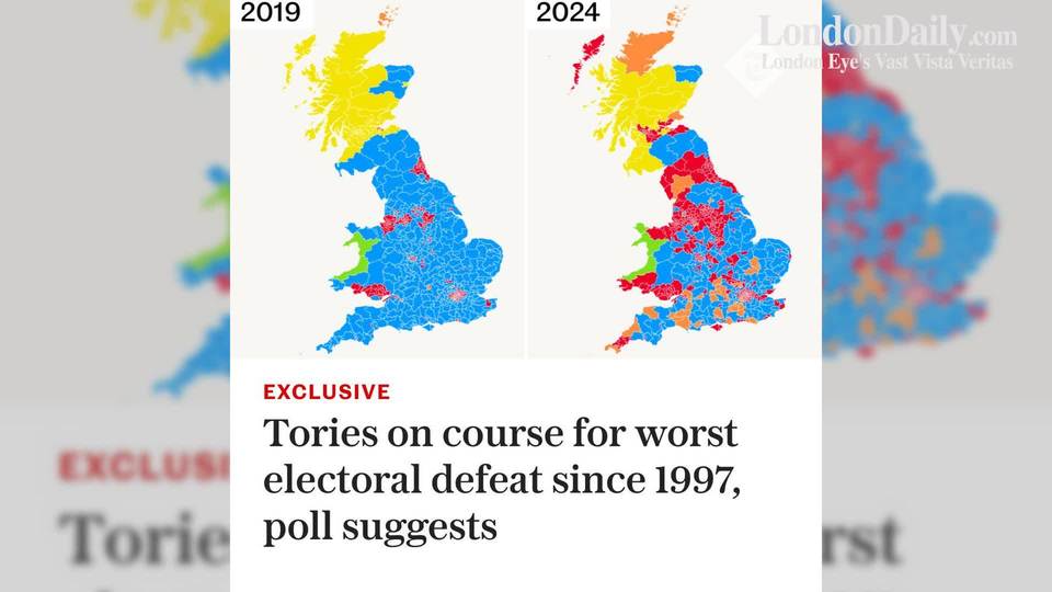 Predicted Landslide Victory for Labour: Tories Face Biggest Electoral ...