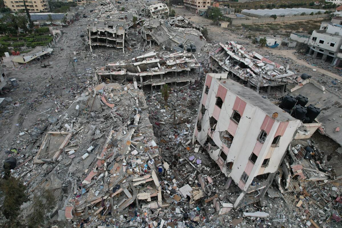 UN Centre Reports Satellite Images Show 30% of Gaza's Buildings ...