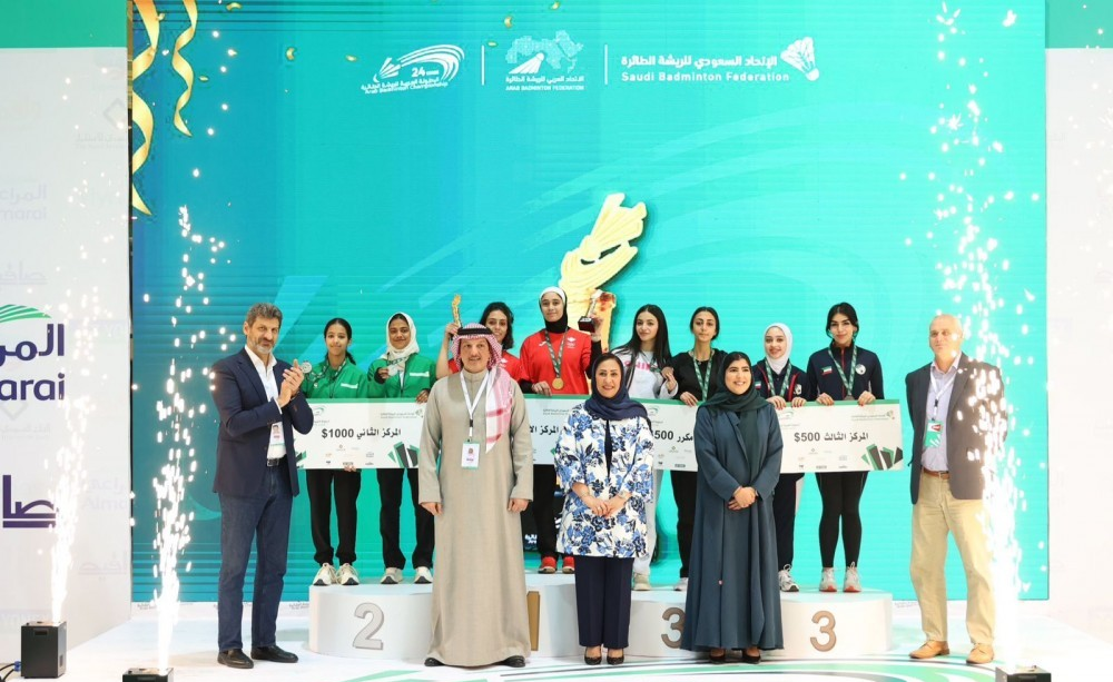 Saudi Arabia Concludes Arab Badminton Championships in Riyadh with a ...