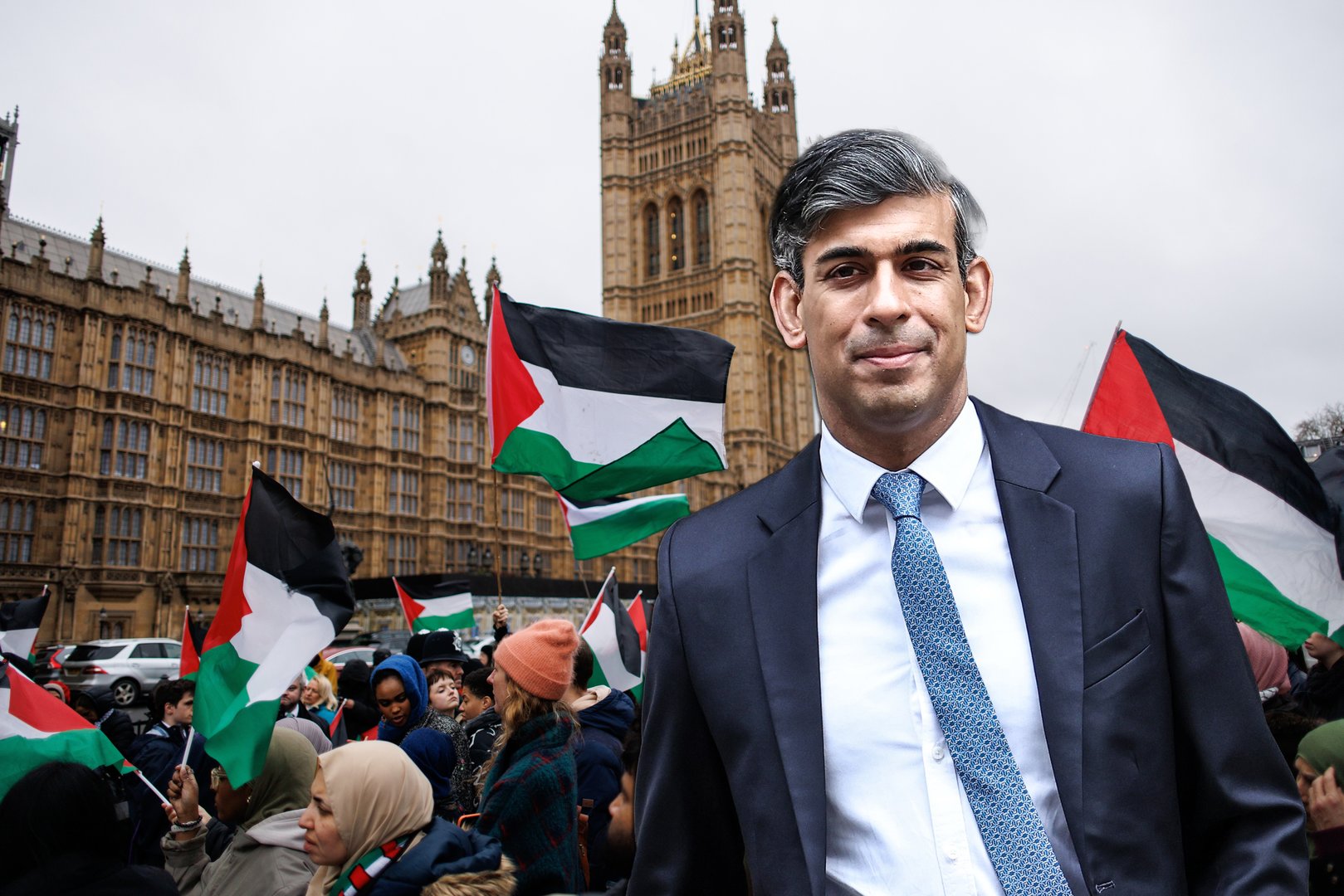 Protests descending into mob rule, Rishi Sunak warns police - London Daily