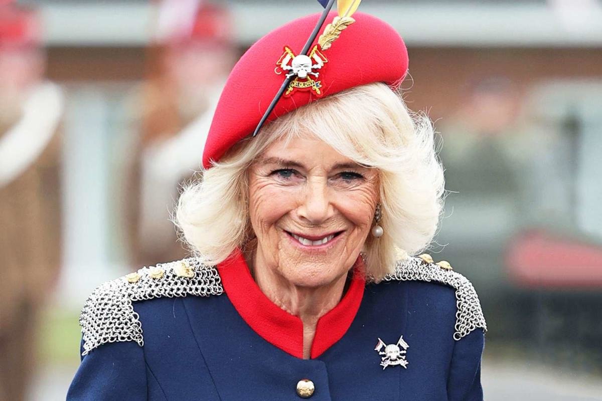 Queen Camilla Honors Late Father at Catterick Garrison: Presents Medals ...