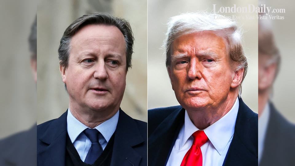 David Cameron Meets Trump in Florida Before Discussing Ukraine and ...