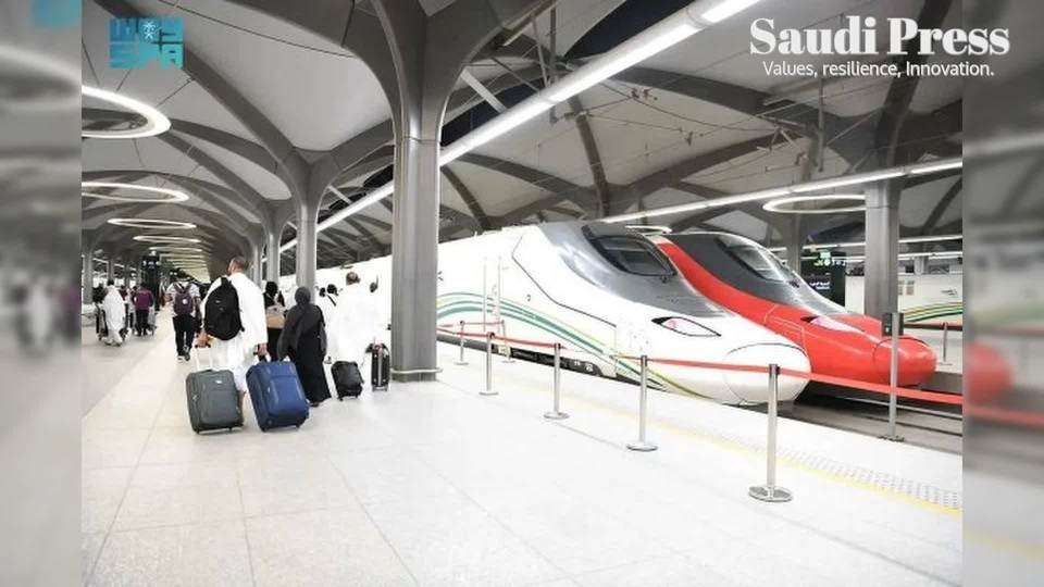 Haramain Railway Sets New Record: Over 1 Million Passengers during ...