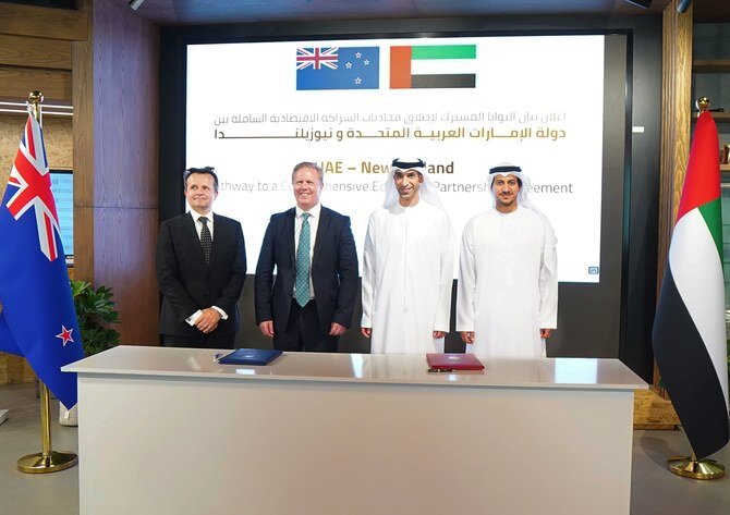 UAE and New Zealand Sign Declaration of Intent for Comprehensive ...