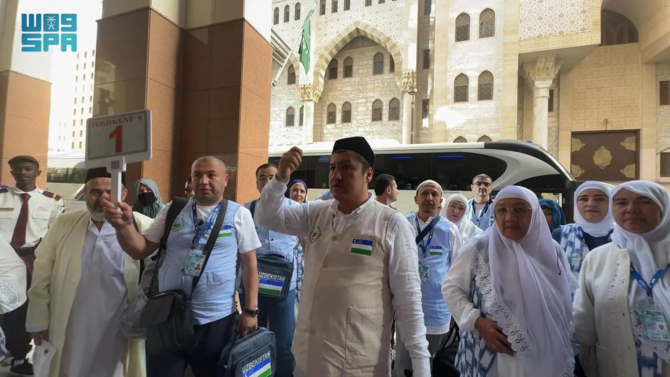 First Hajj Pilgrims from Uzbekistan, Morocco, and Niger Arrive in Saudi ...