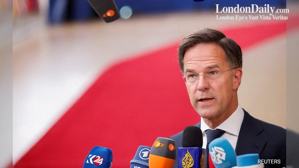 Dutch PM Mark Rutte Appointed as NATO Secretary General - London Daily