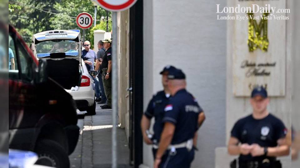 Belgrade Police Arrest Man with Crossbow Following Embassy Attack ...