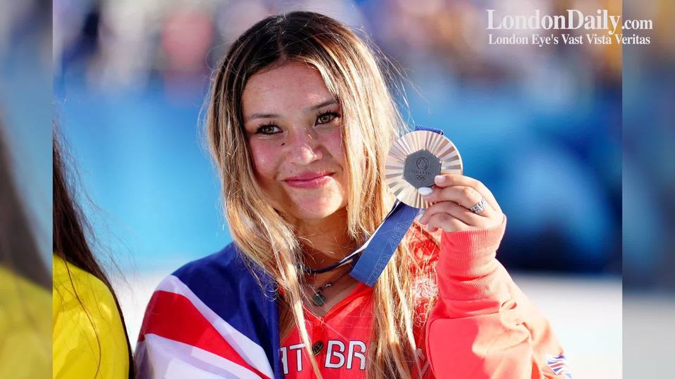 Sky Brown Wins Bronze in Women's Skateboarding at Paris 2024 Olympics ...