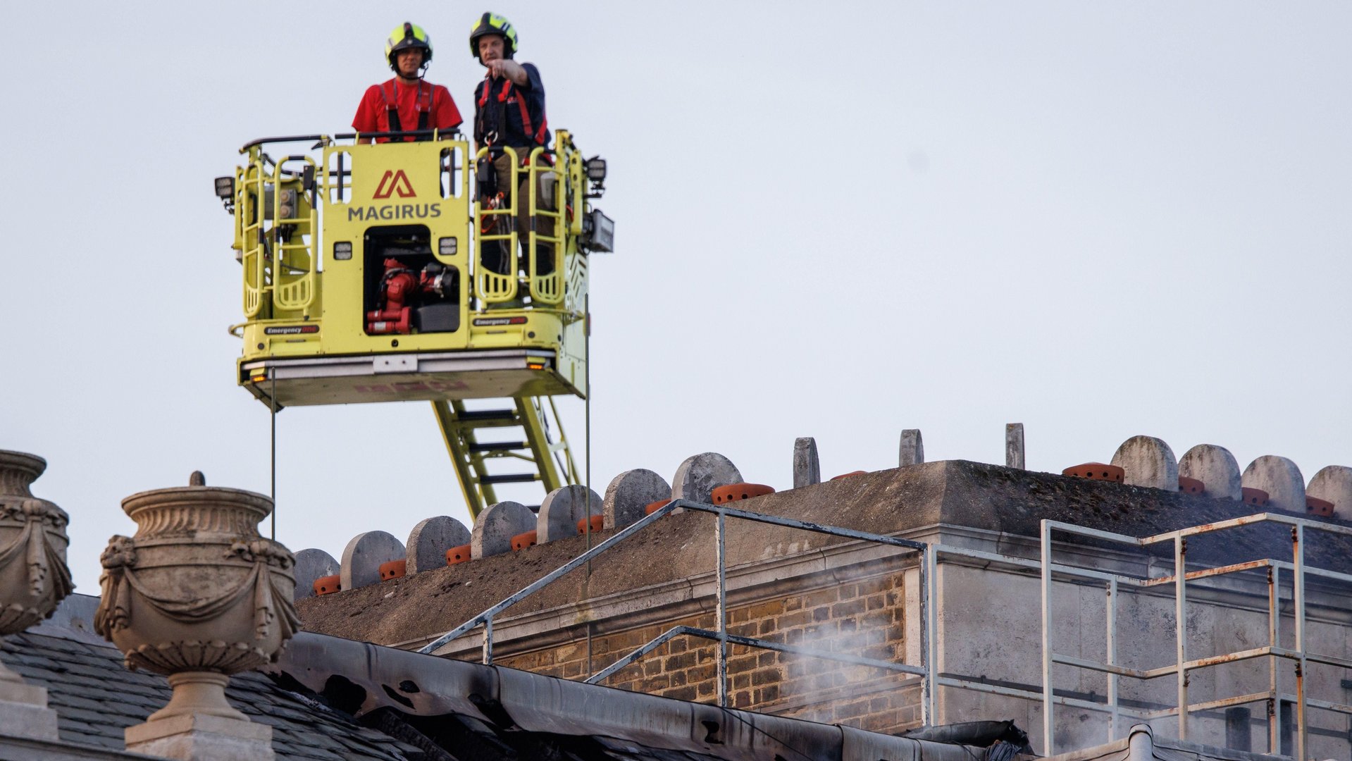 Somerset House Fire Contained: No Artwork Damaged - London Daily