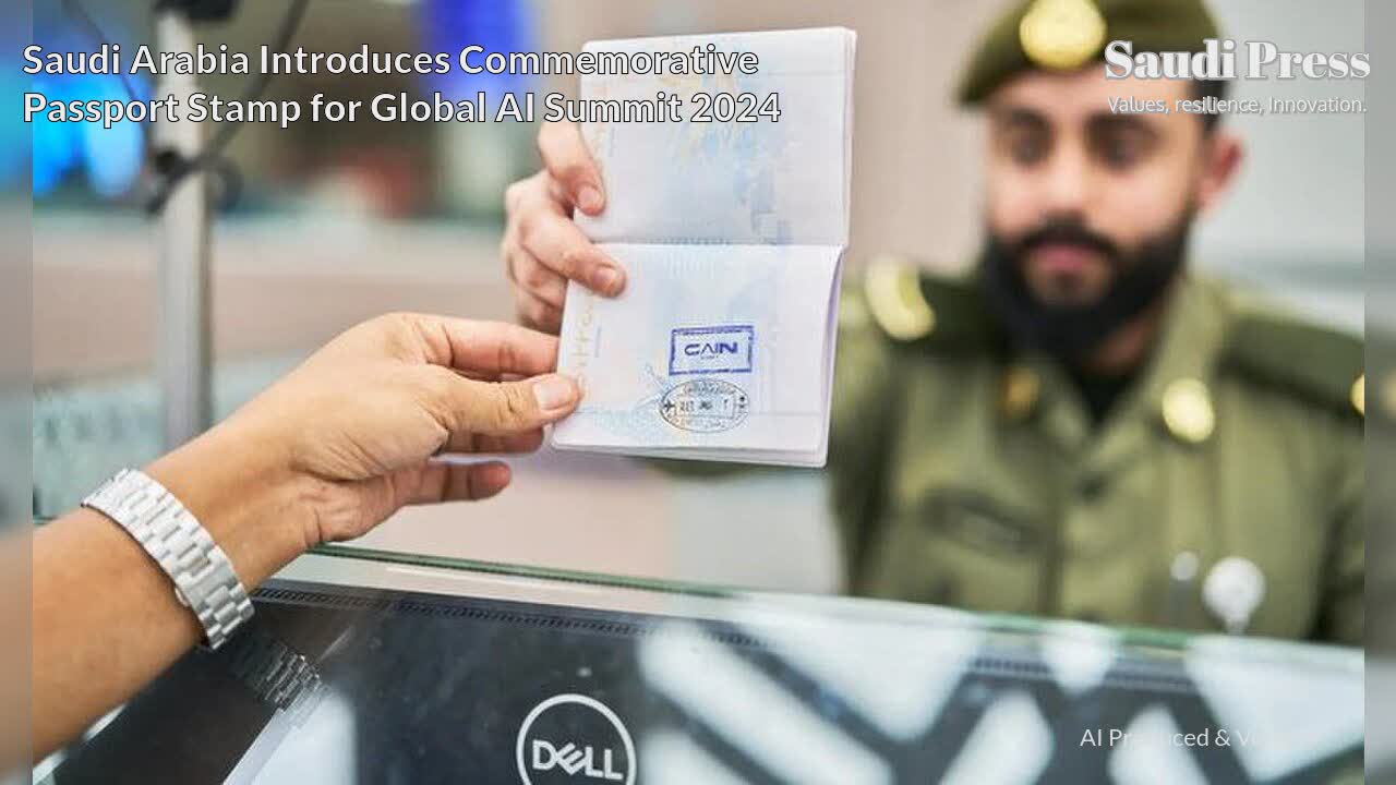 Global AI Summit in Riyadh Highlighted by Commemorative Passport Stamp ...