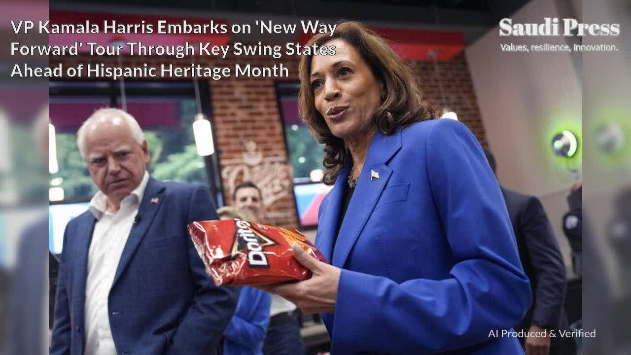 Kamala Harris Launches 'New Way Forward' Campaign as Saudi Arabia ...