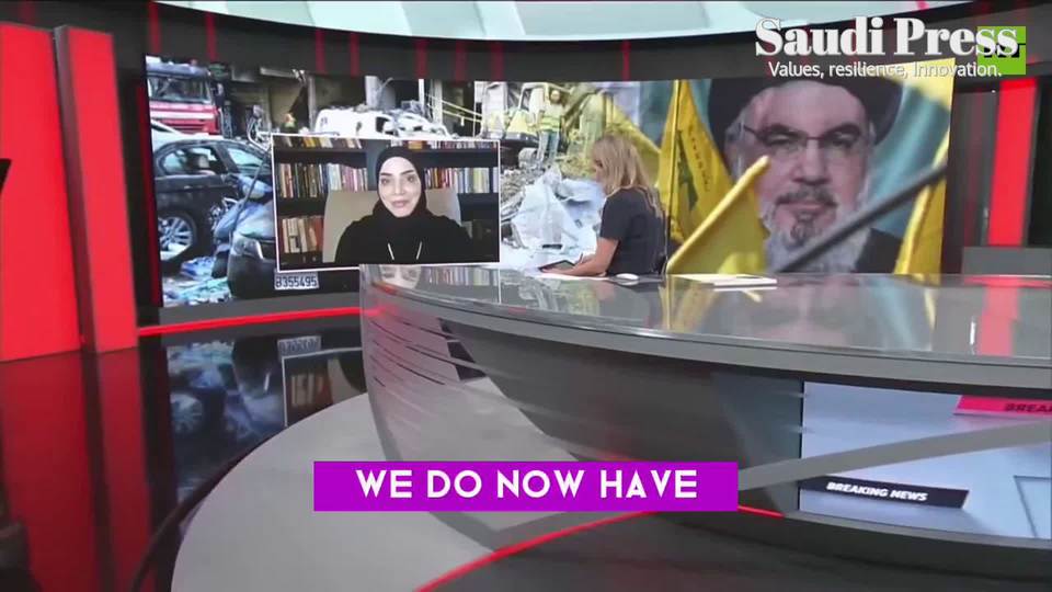 Here is Lebanese journalist Marwa Osman finding out live on air that ...