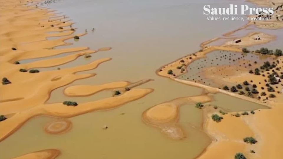 Historic Floods Reshape Sahara Desert Landscape - Saudi Press