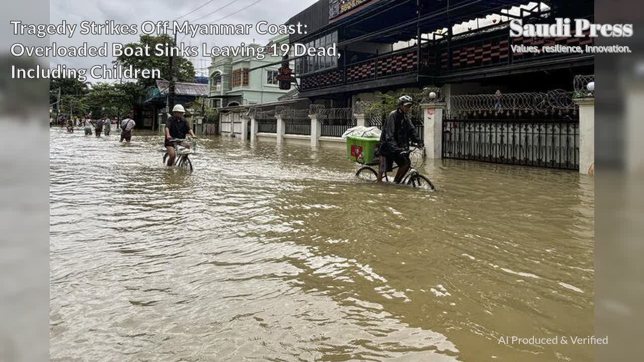 Tragedy Strikes Off Myanmar Coast: Overloaded Boat Sinks, 19 Bodies ...