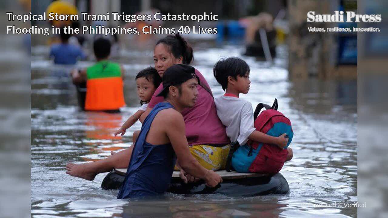 Tragedy Unfolds: Tropical Storm Trami Ravages Philippines Amidst Global ...