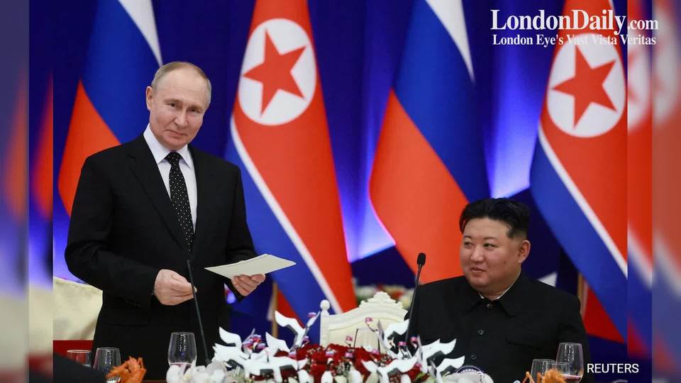 Russia and North Korea Solidify Mutual Defence Pact - London Daily
