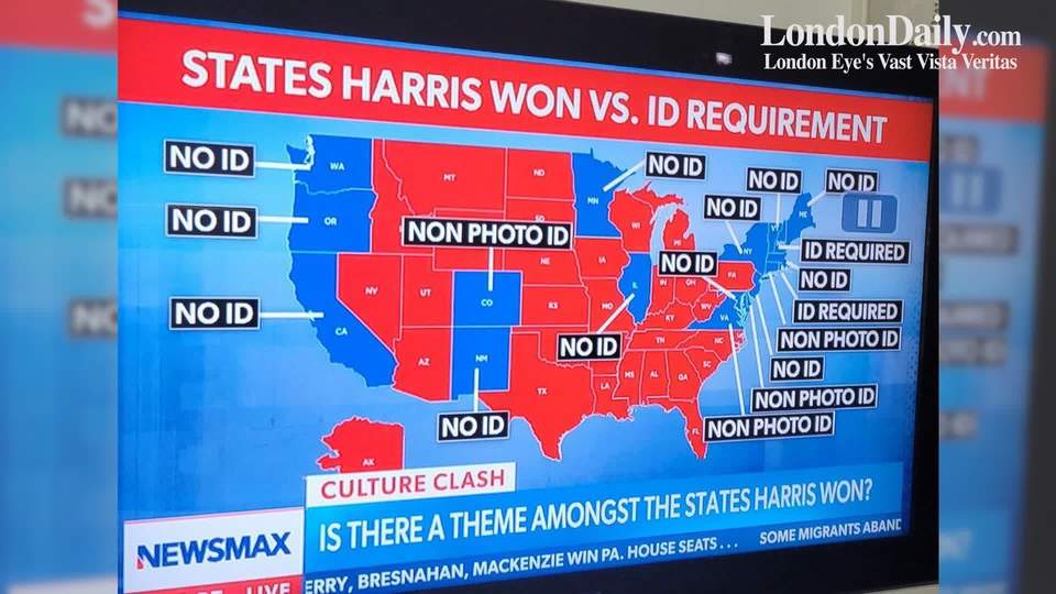 Elon Musk shared a tweet featuring an election results map indicating ...