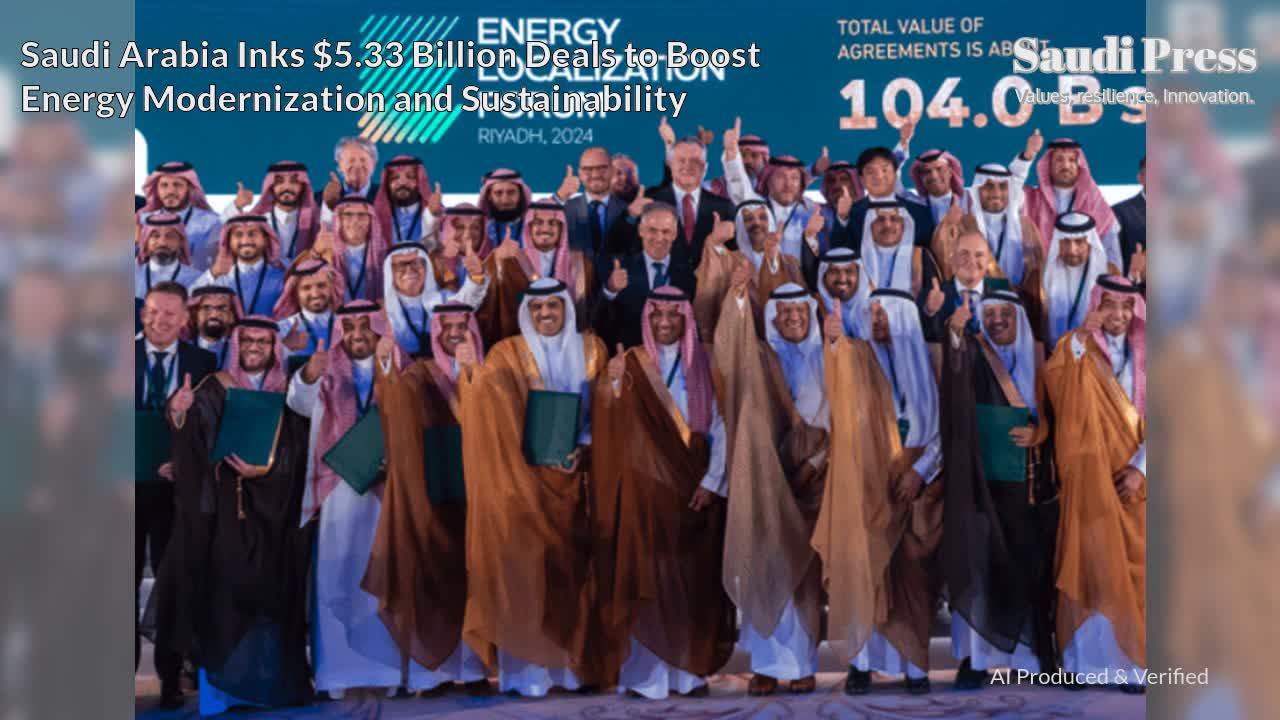 Saudi Arabia Advances Vision 2030 with $5.33 Billion Energy ...