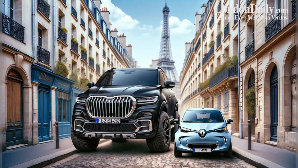 Momentum Builds in Paris for SUV Ban Debate - London Daily