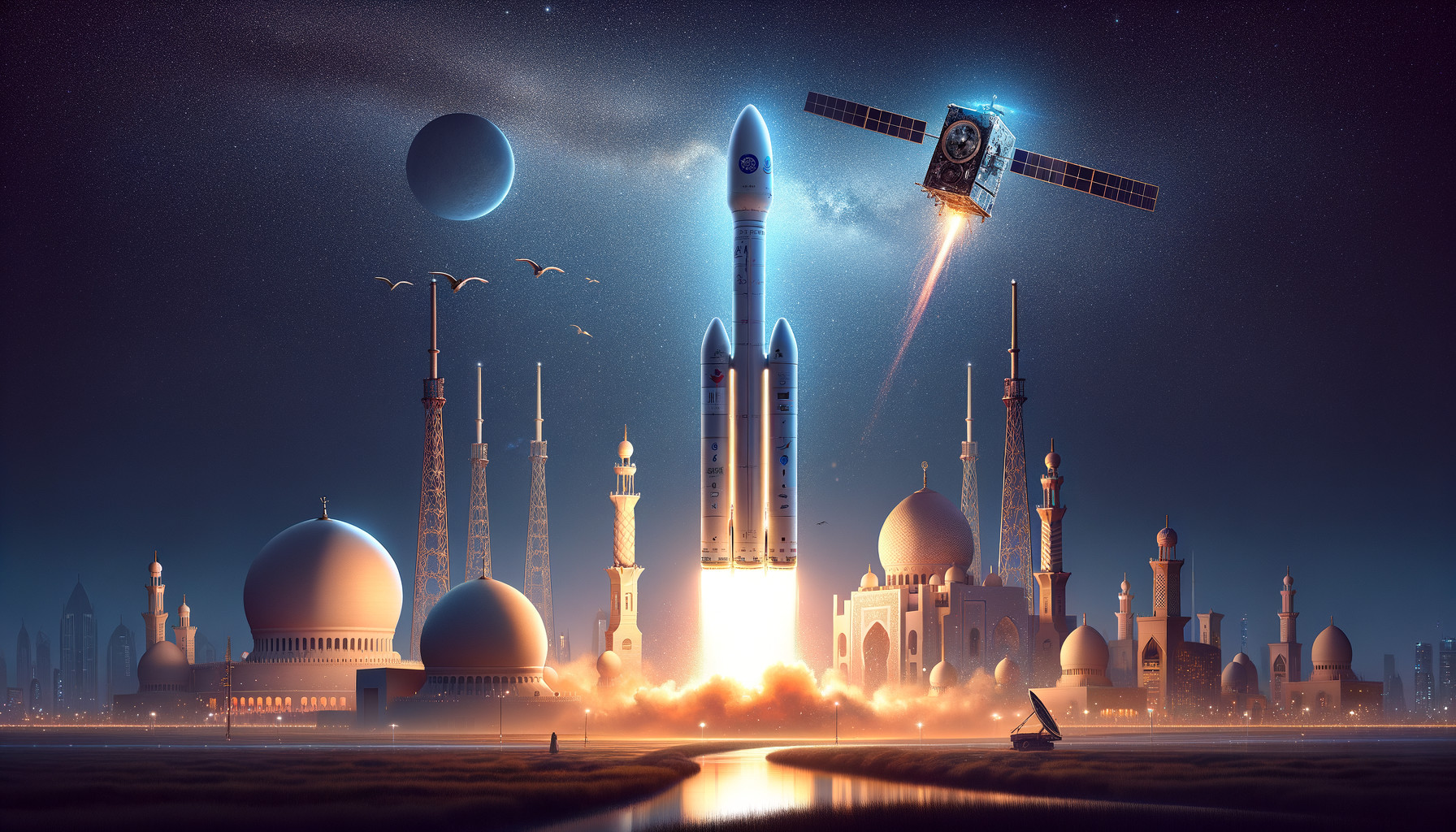 UAE Advances Space Exploration with Launch of Mohamed Bin Zayed ...