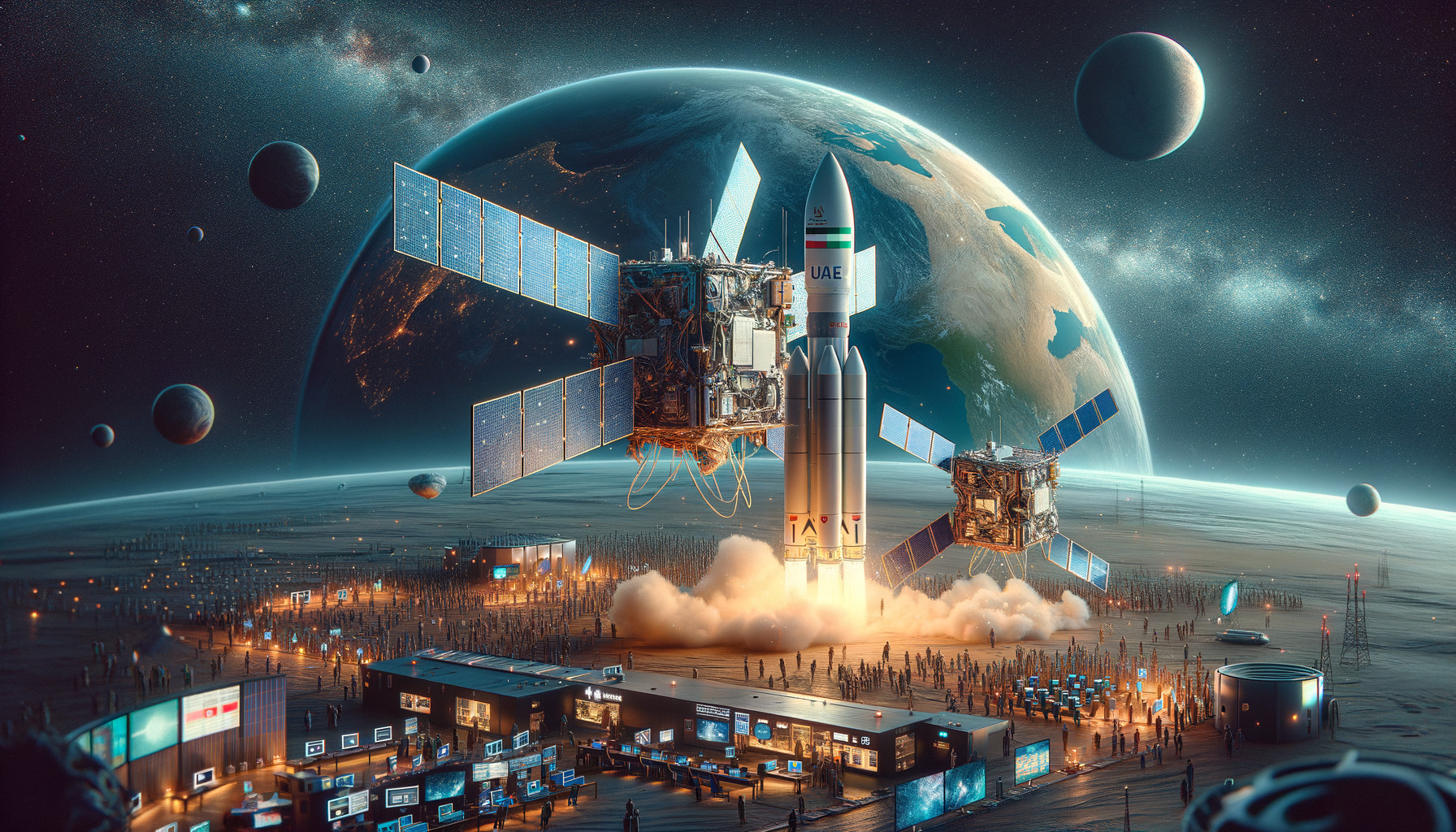 UAE's Advanced MBZ-SAT and Student-Built CubeSat Set for 2025 Space ...