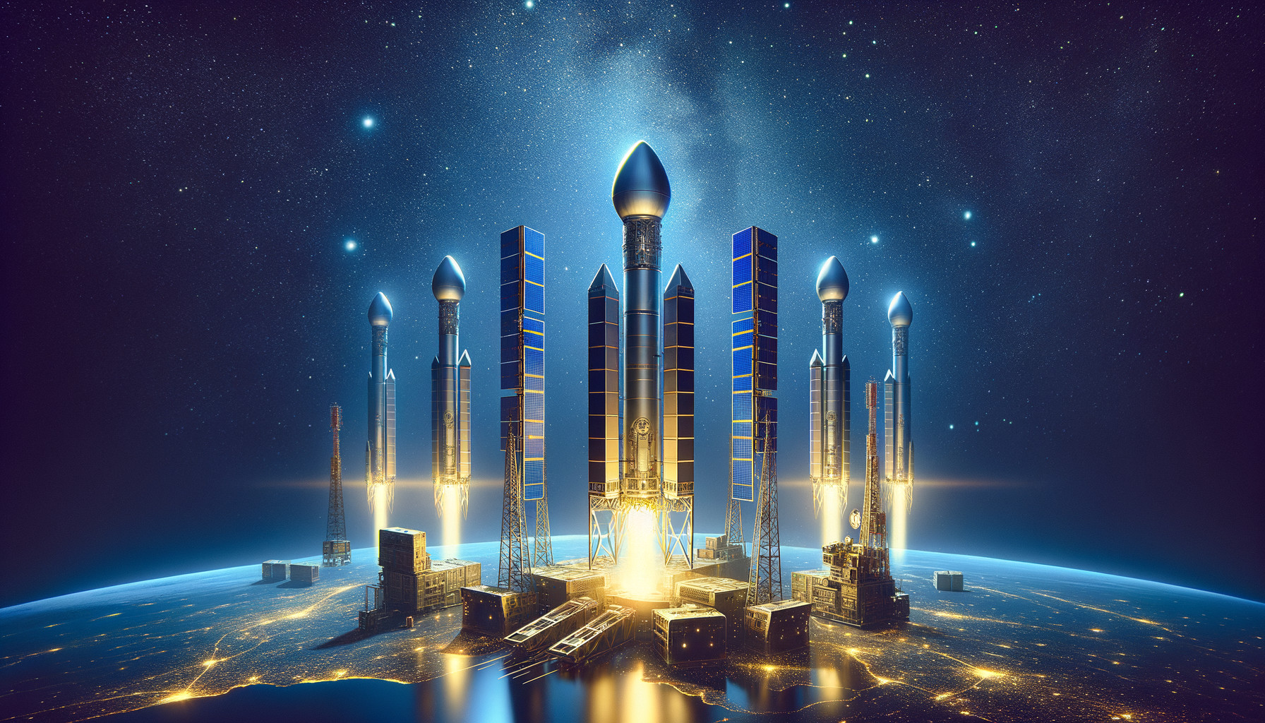 UAE Launches Five Satellites in a Bold Step Towards Technological ...