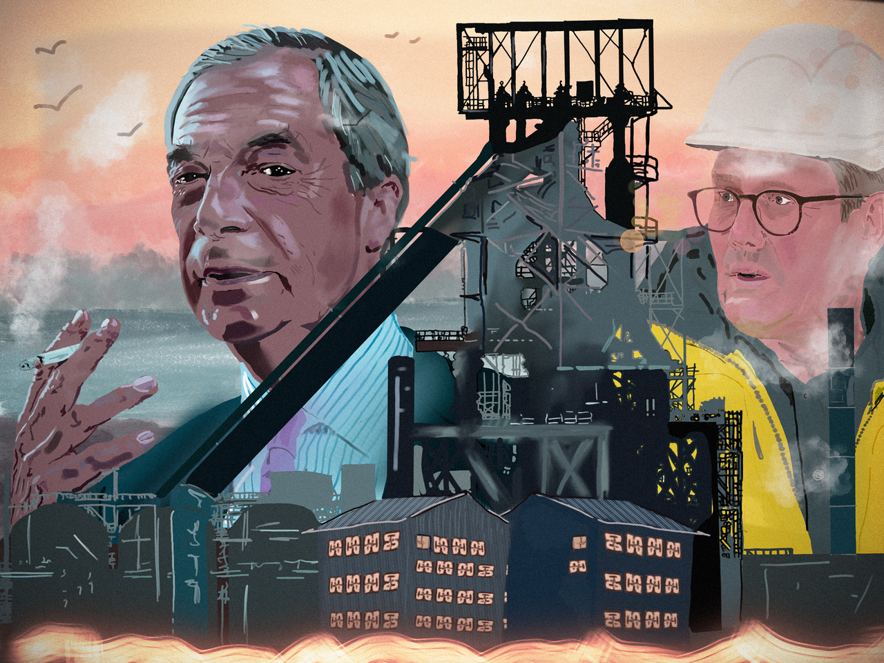 Nigel Farage Gains Traction in the UK Rust Belt Amid Labour Concerns ...