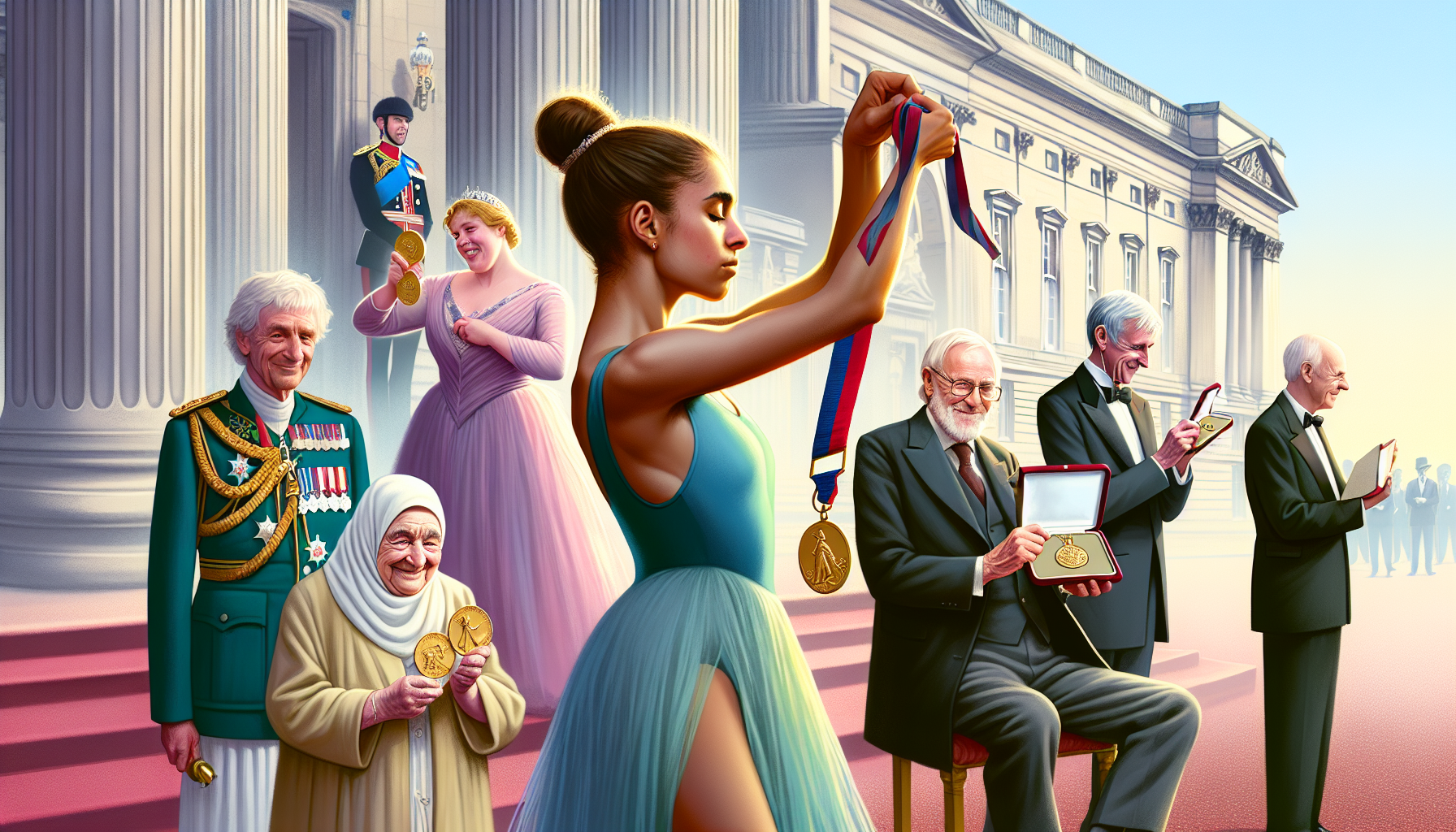 Amy Dowden and Sir John Rutter to Be Honoured at Buckingham Palace ...