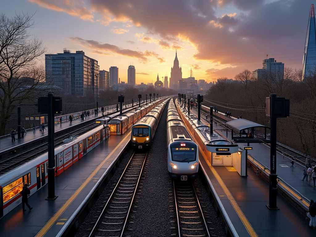 Major Disruptions Affect London Train Services and Roads Following ...