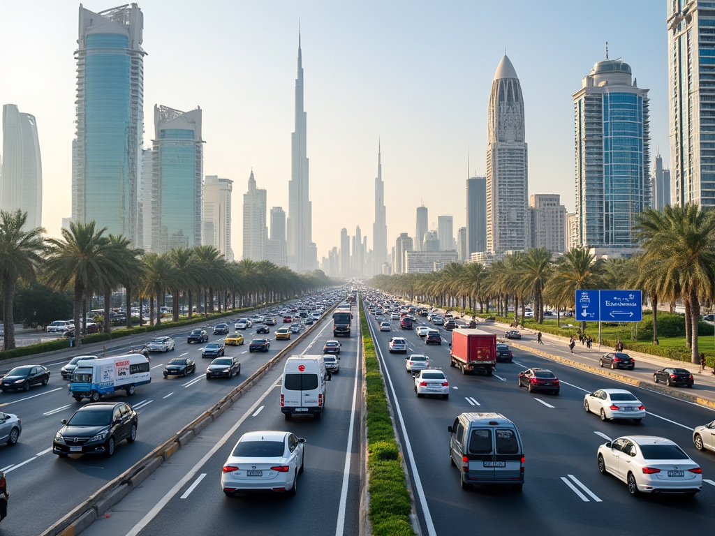 Major Traffic Disruption on Emirates Road Due to Accident - Dubai Times