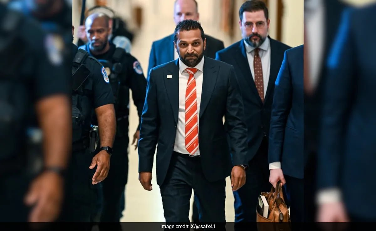 FBI Director Kash Patel Seen Wearing Liverpool Tie, Generating Social ...